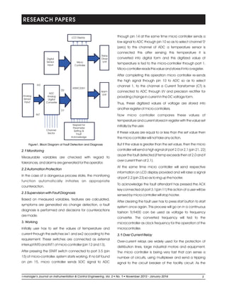 FAULT DETECTION AND DIAGNOSIS OF INDUCTION MACHINE WITH ON-LINE PARAMETER PROGRAMMING FACILITY ...