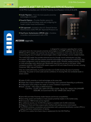 Rp15 rp40 rpk40_ds_en | PDF | Computer Peripherals | Computing