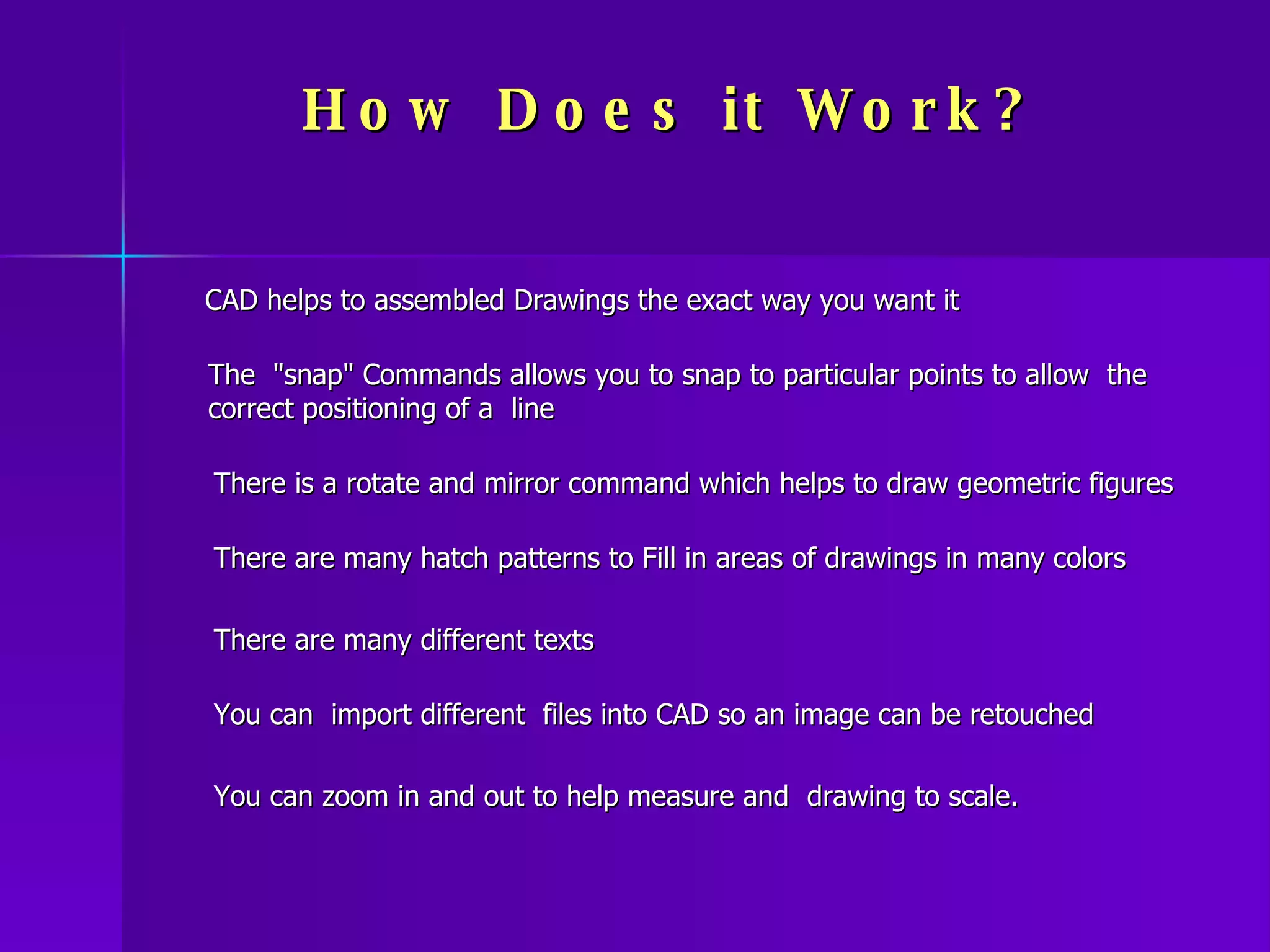 AutoCad Info PPT