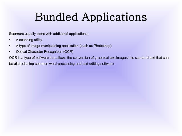 Rp1 John Rosado, Scanner Technology | PPT