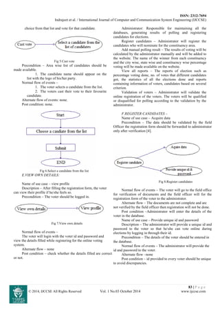 Feasibility Study on e-Voting System | PDF