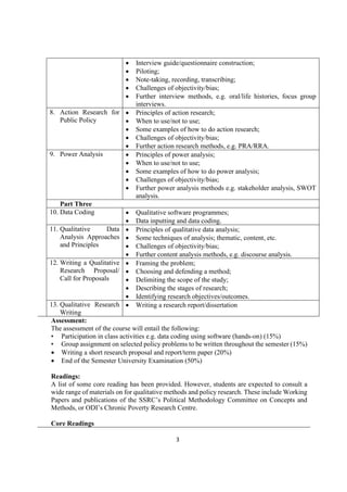 Rp 601 courseoutline for academic year 2021 2022 | PDF | Educational ...
