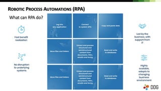 Robotic Process Automation (RPA) | PPT