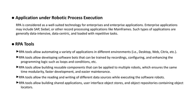 RPA.pptx | Robotics | Technology & Computing