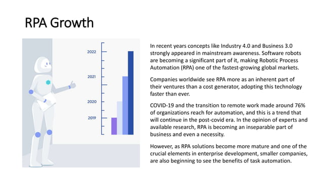 RPA.pptx | Robotics | Technology & Computing