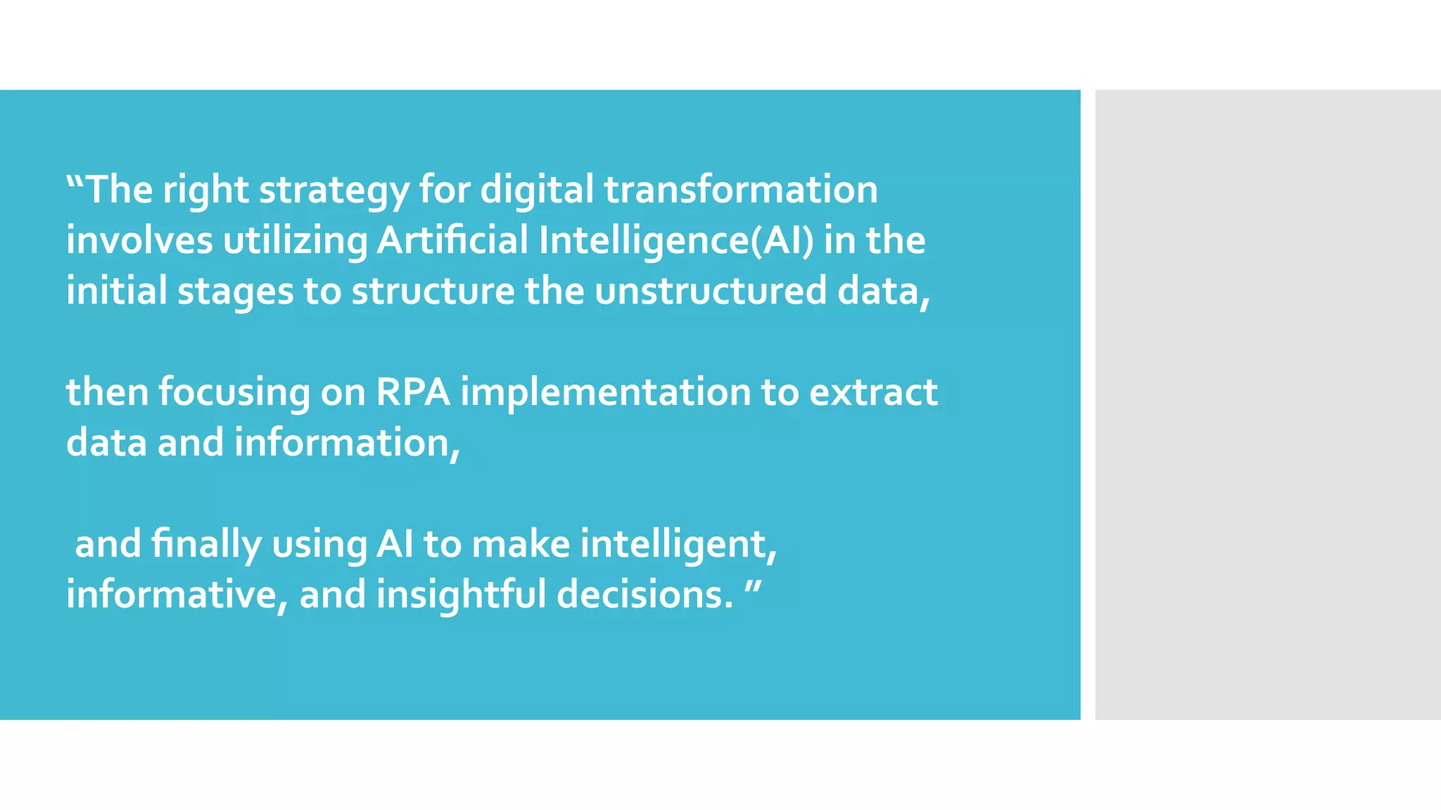 AI & RPA: What's the Difference | PPT