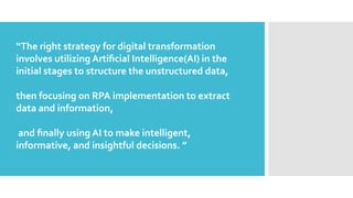 AI & RPA: What's the Difference | PPT