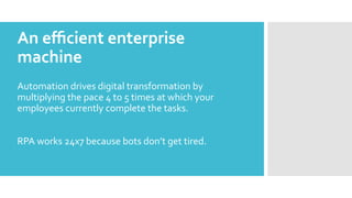 AI & RPA: What's the Difference | PPT