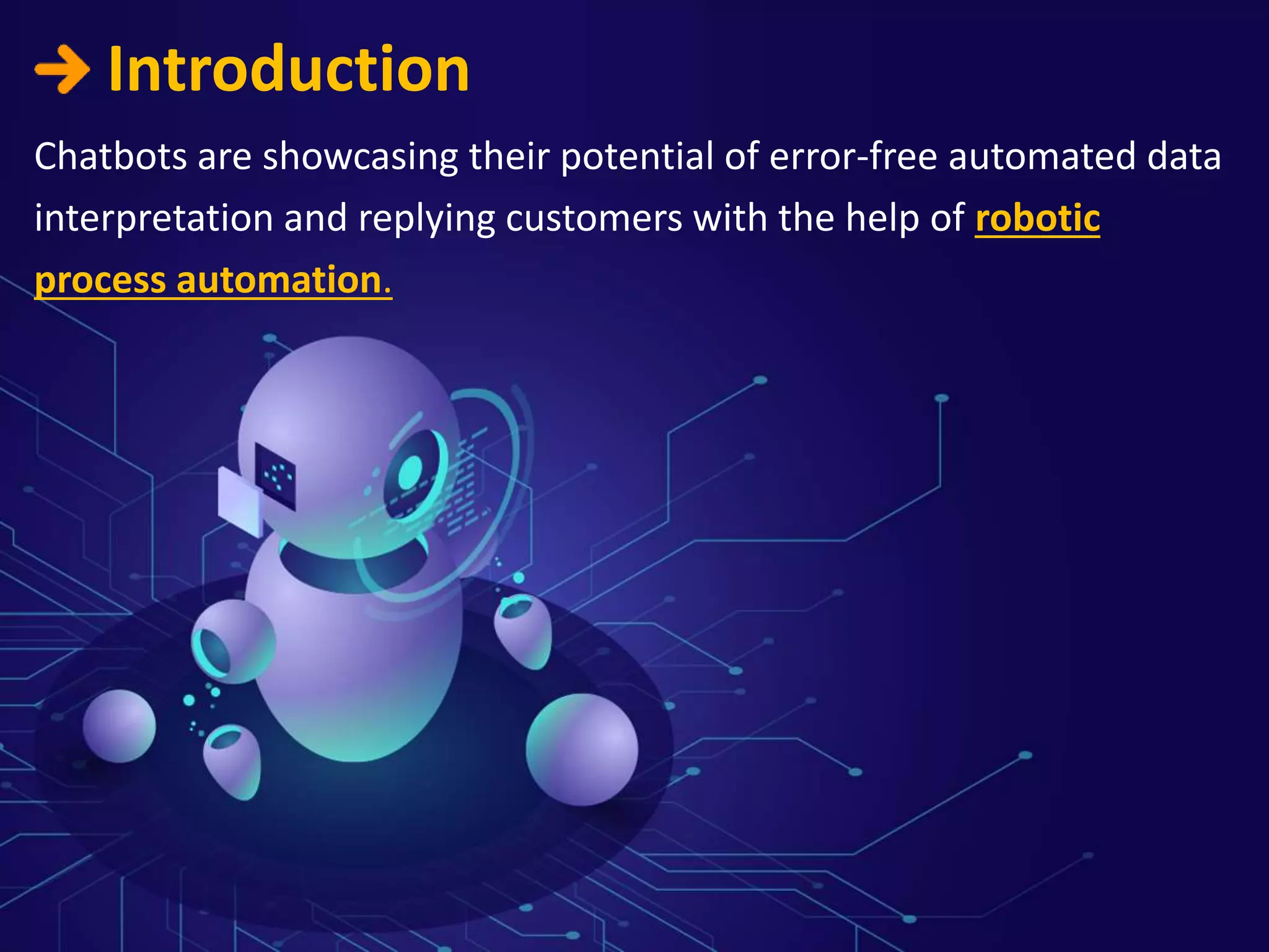 Robotic Process Automation Solutions and best rpa chatbot | PPT