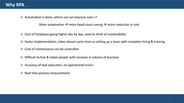 Robotics Process Automation (RPA) - Hands on knowledge | PDF