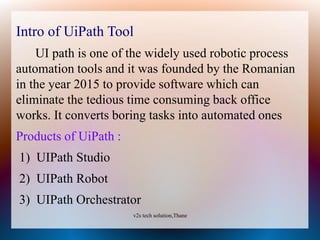 Basic of Robotics Process Automation | PPT