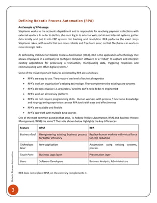 Rpa technology paper | PDF | Robotics | Technology & Computing