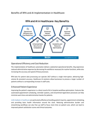 RPA and AI in Healthcare - Use Cases, Benefits, and Trends.pdf