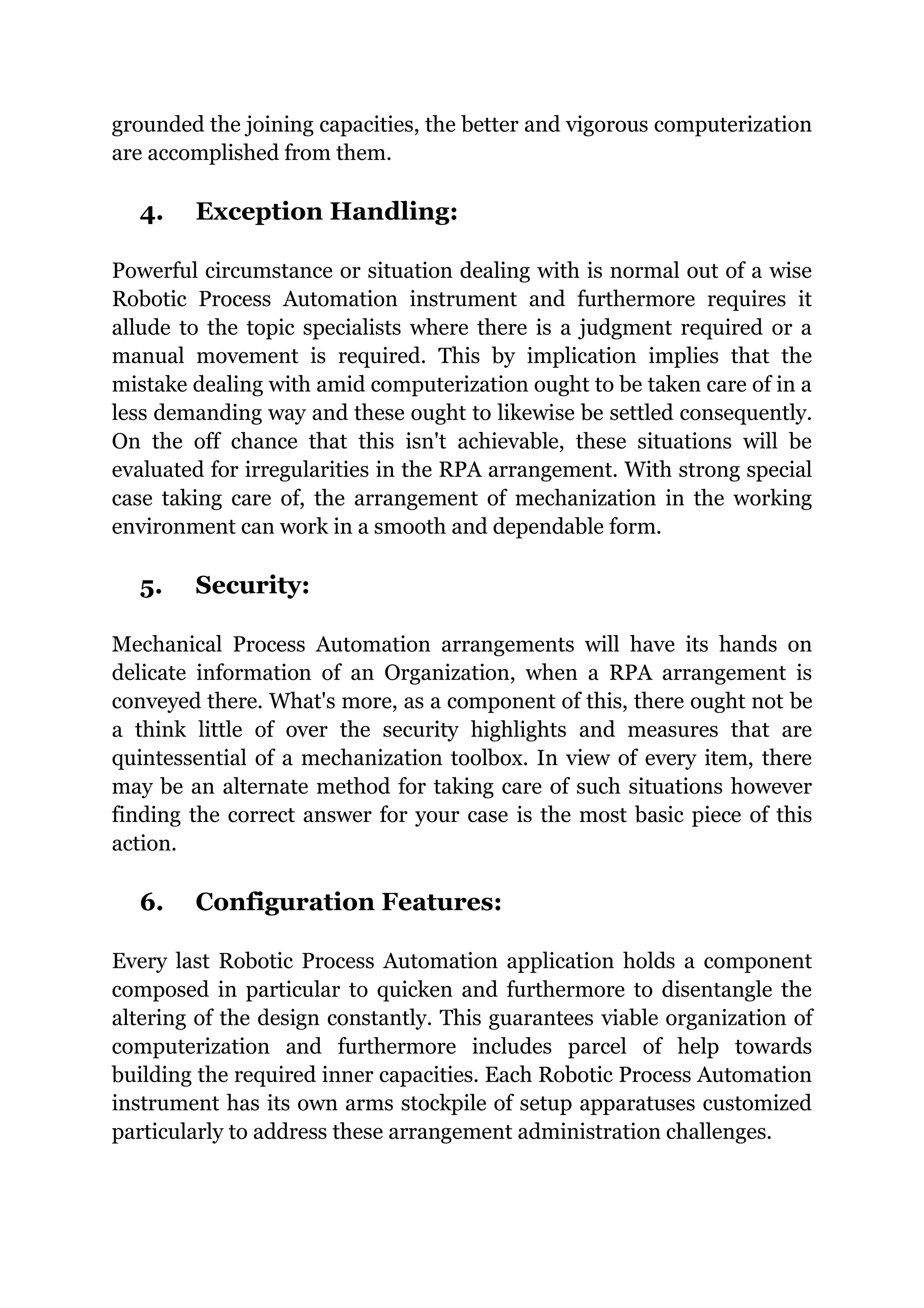 RPA Architecture | PDF