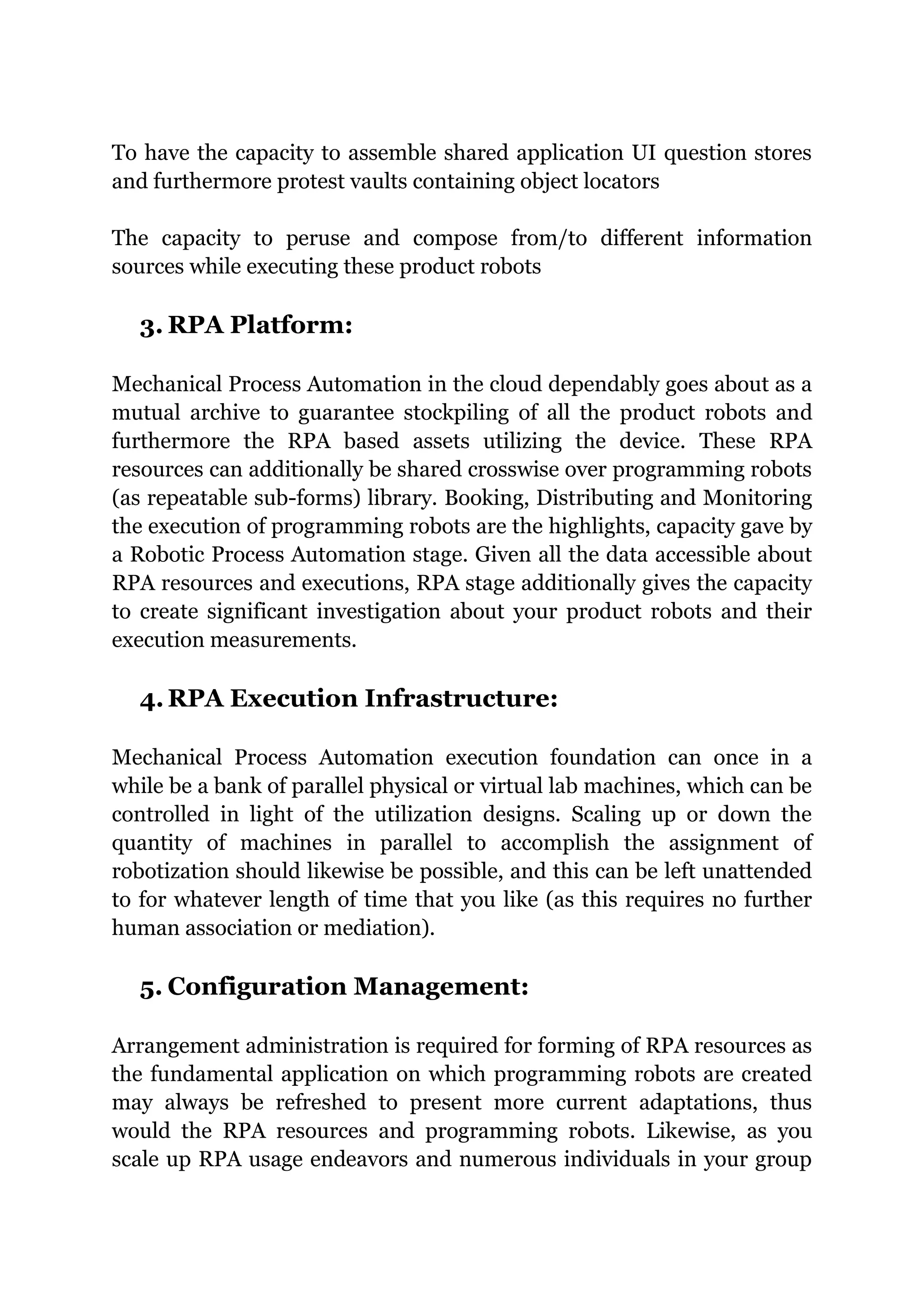 RPA Architecture | PDF