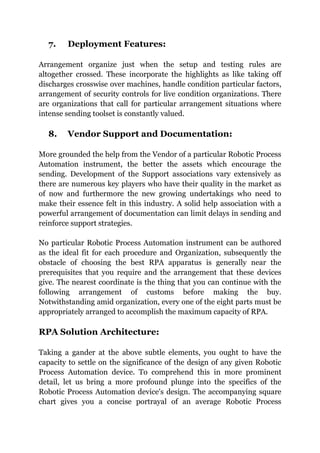 RPA Architecture | PDF