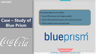 RPA Blue Prism Tutorial For Beginners | Introduction To Blue Prism ...