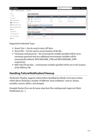 Implementing CI CD UiPath Using Jenkins Plugin | PDF