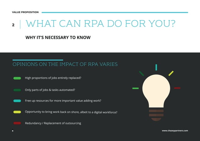 Robotic Process Automation End-to-End Implementation Roadmap | PDF