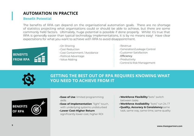 Robotic Process Automation End-to-End Implementation Roadmap | PDF
