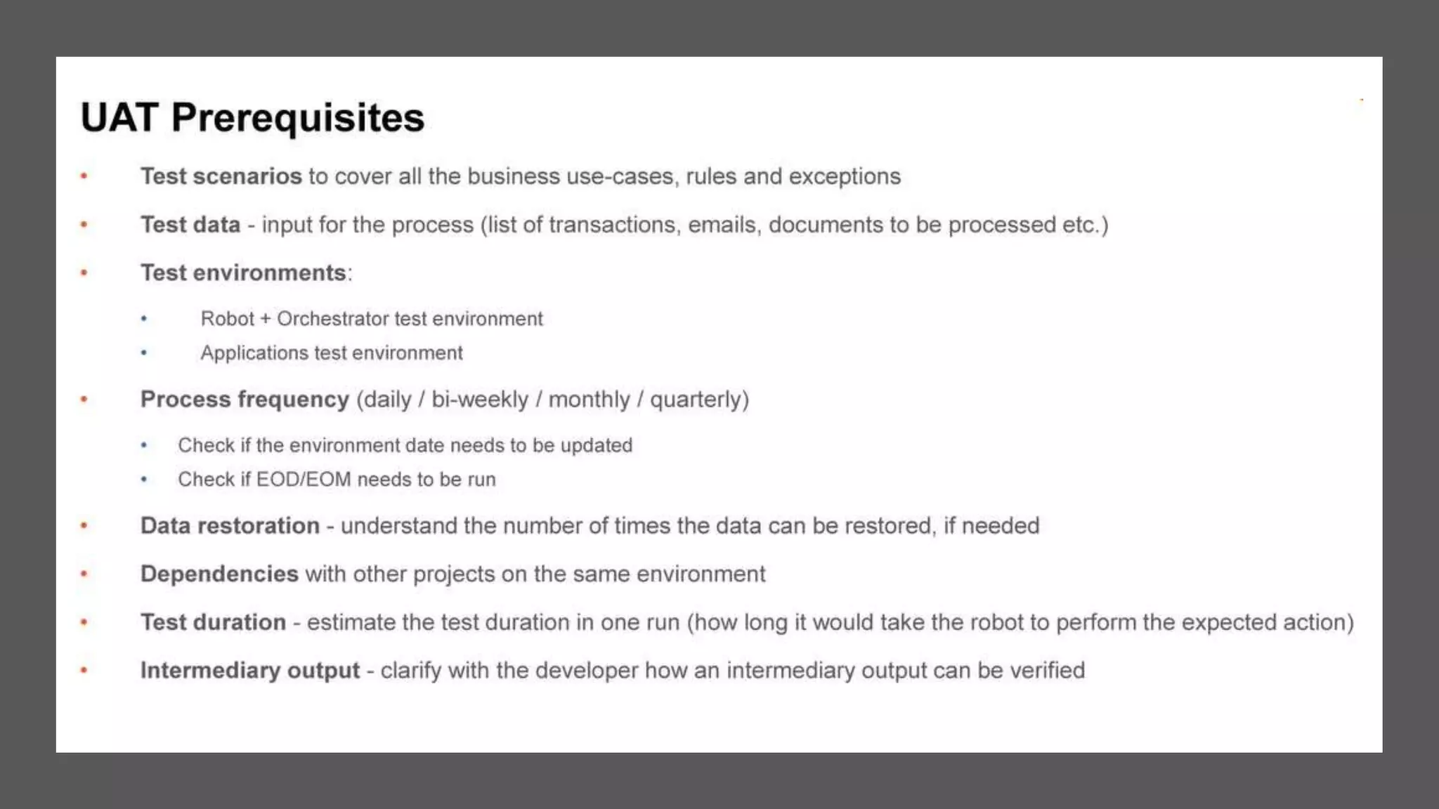Rpa business analyst - best practices | PPTX
