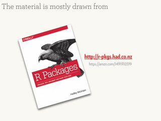R package development, create your own package isabella gollini | PDF