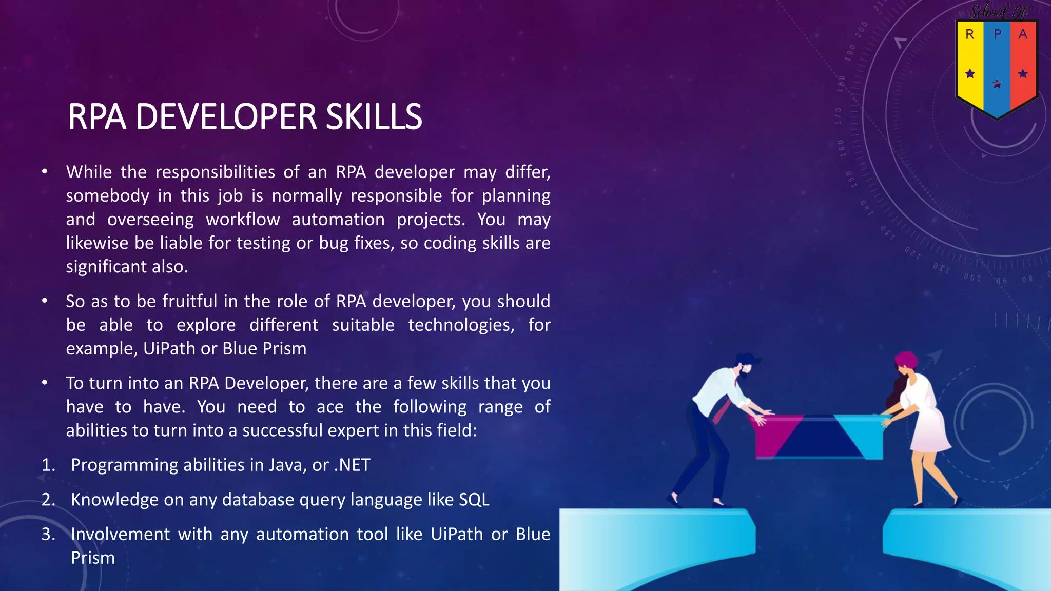 JOB OF THE FUTURE: RPA Developer | PPT