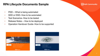 RPA Developer Kickstarter Day 11 Best Practices and RPA Lifecycle.pdf