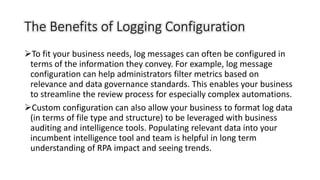 Rpa fallout and log mechanism | PPTX