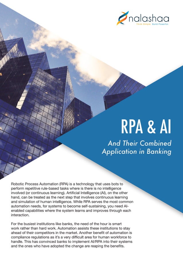 RPA and AI in banking | PDF