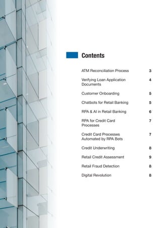 RPA and AI in banking | PDF