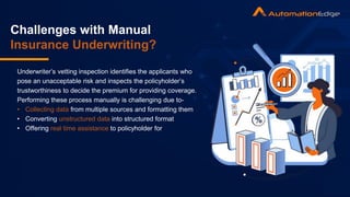 Create Digital Experience with RPA in Insurance Underwriting | PPTX