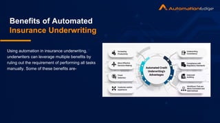 Create Digital Experience with RPA in Insurance Underwriting | PPTX