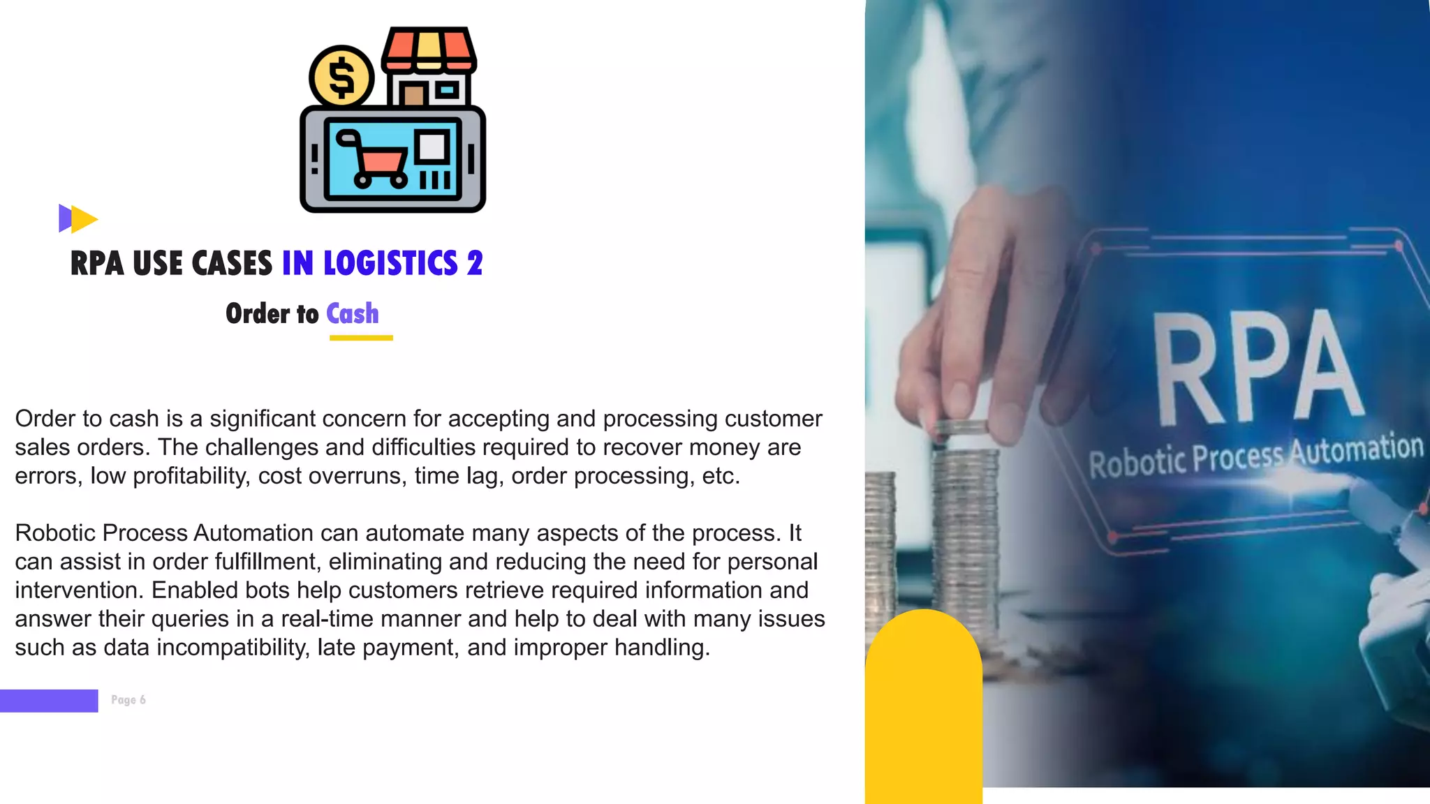 RPA in Logistics | PDF