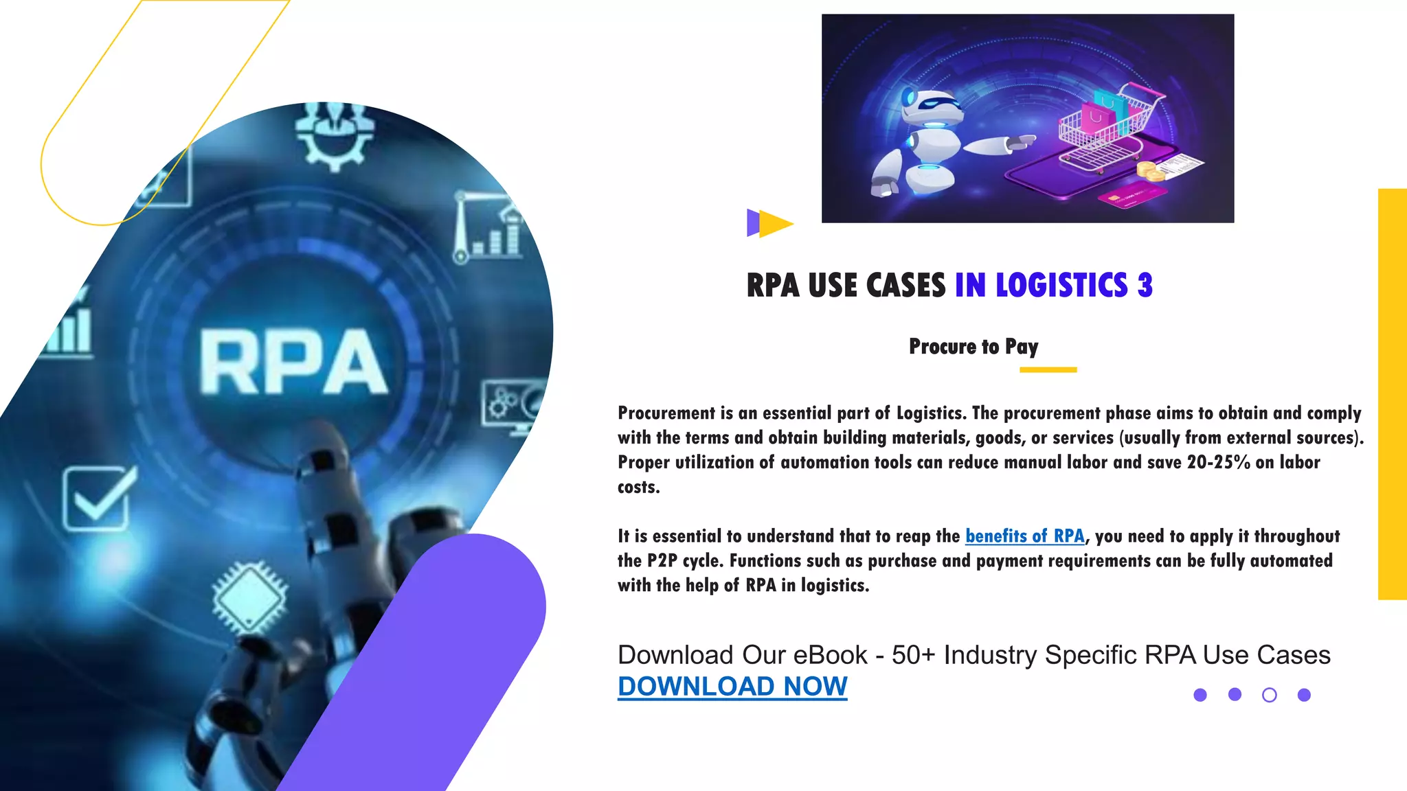 RPA in Logistics | PDF