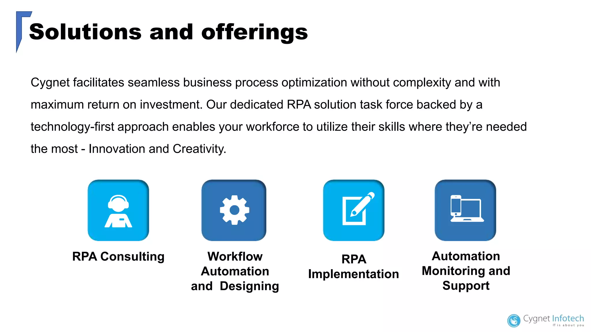 Robotic Process Automation (RPA) in Manufacturing Industry | PPT