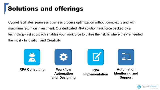 Robotic Process Automation (RPA) in Manufacturing Industry | PPT