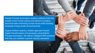 Robotic Process Automation (RPA) in Manufacturing Industry | PPT
