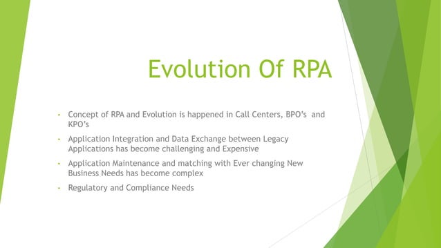 RpA introduction | PPTX