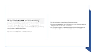 Rpa journey | PPT
