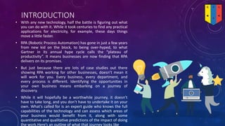 Rpa Journey Roadmap | PDF