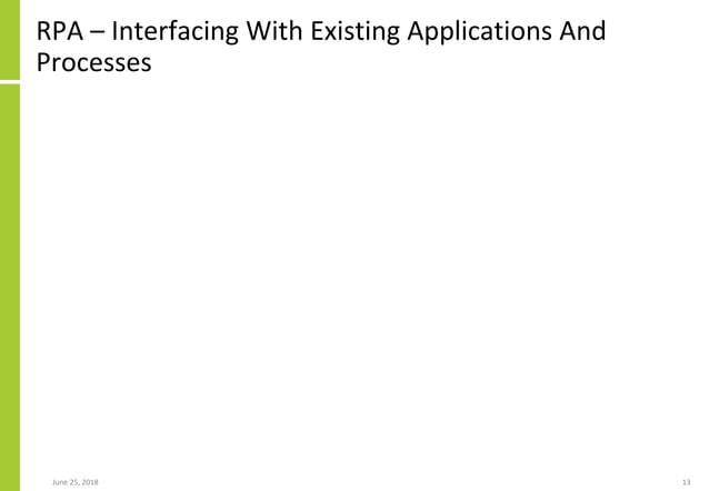 RPA (Robotic Process Automation), POA (Process Oriented Architecture ...