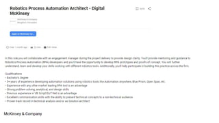 RPA Developer Roles and Responsibilities | RPA Developer Training | RPA ...