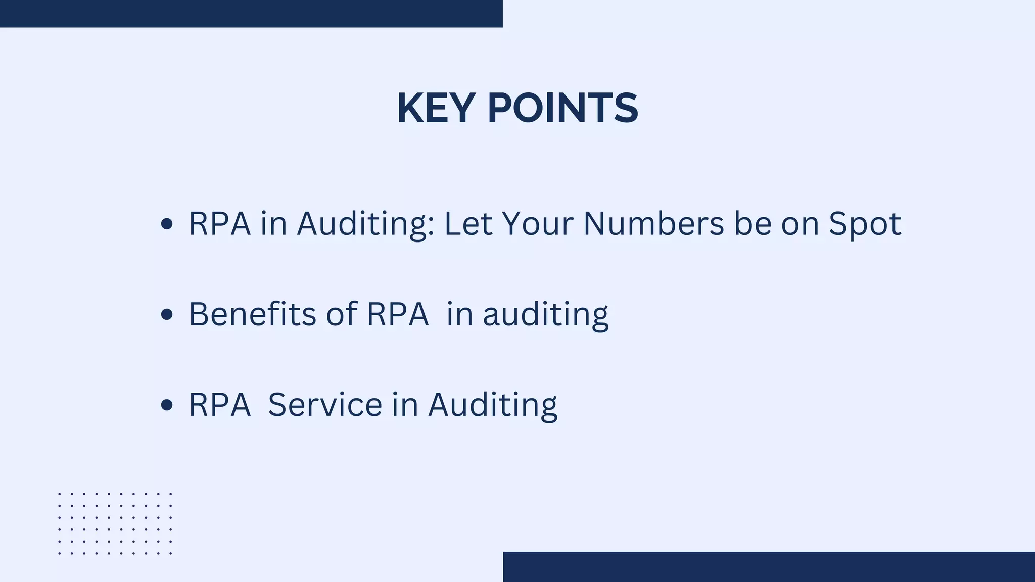 RPA Service in Auditing.pdf | Robotics | Technology & Computing
