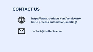 RPA Service in Auditing.pdf | Robotics | Technology & Computing