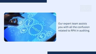 RPA Service in Auditing.pdf | Robotics | Technology & Computing