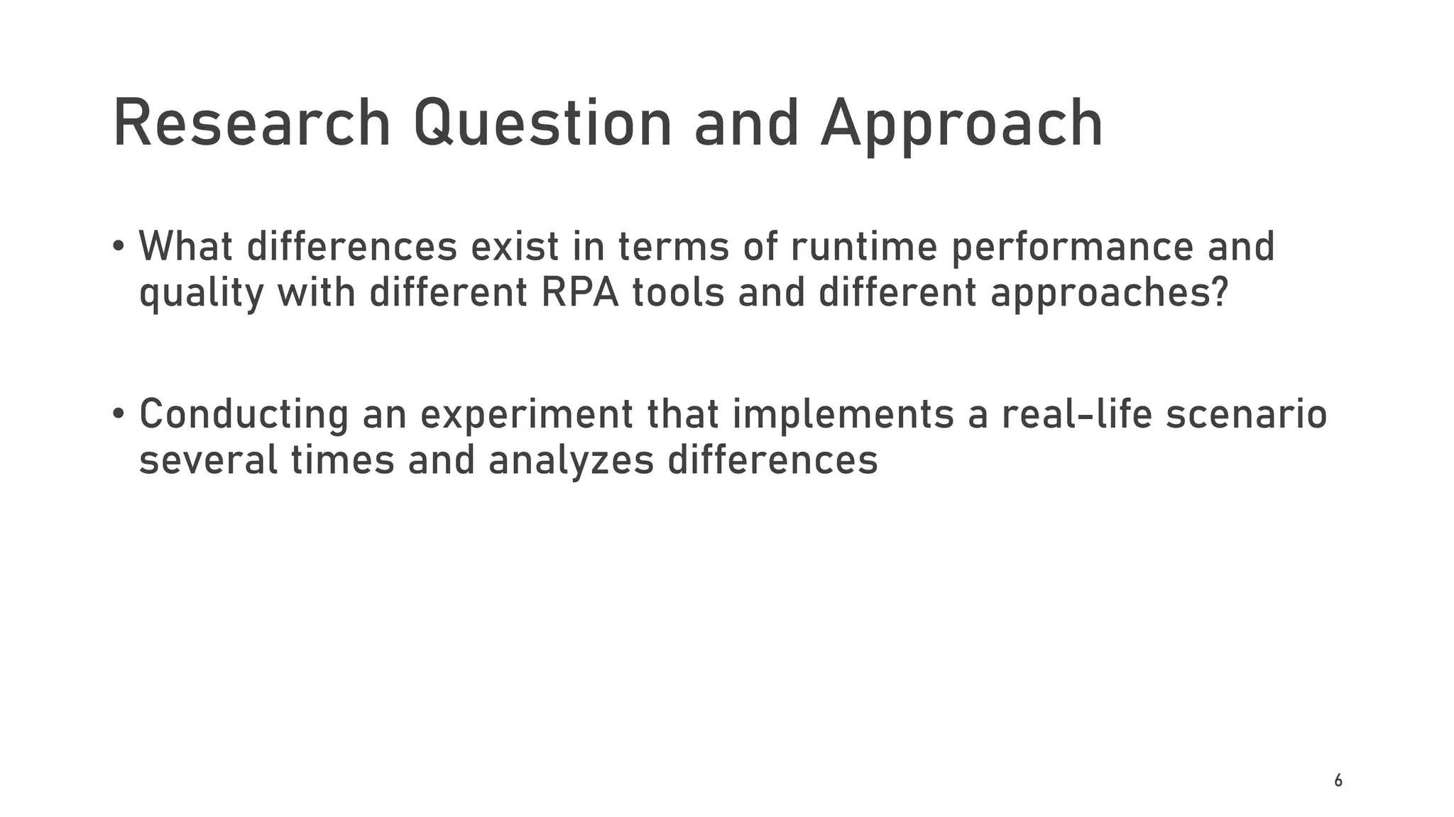 Experimental Performance Evaluation Of Rpa Bots Ppt