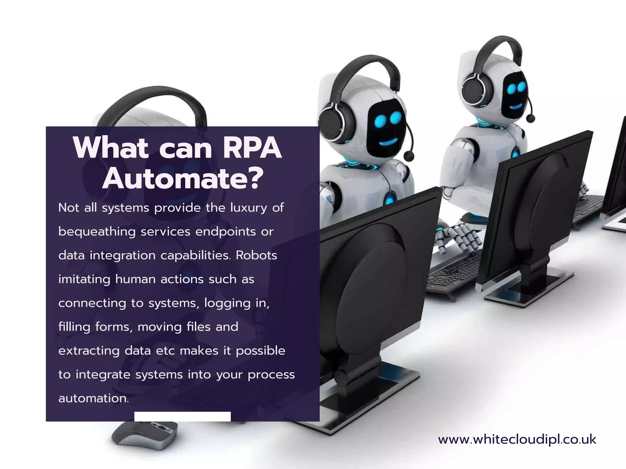 Advantages Of Rpa For Businesses In London Robotic Process Automation‎ Ppt