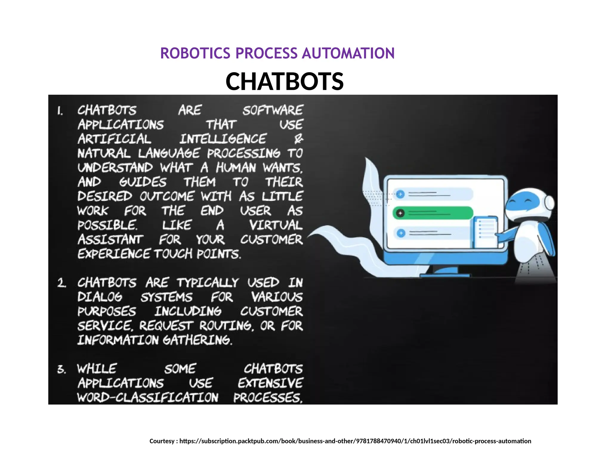 Robotic Process Automation Basic Concepts - Types of Bots | PPTX