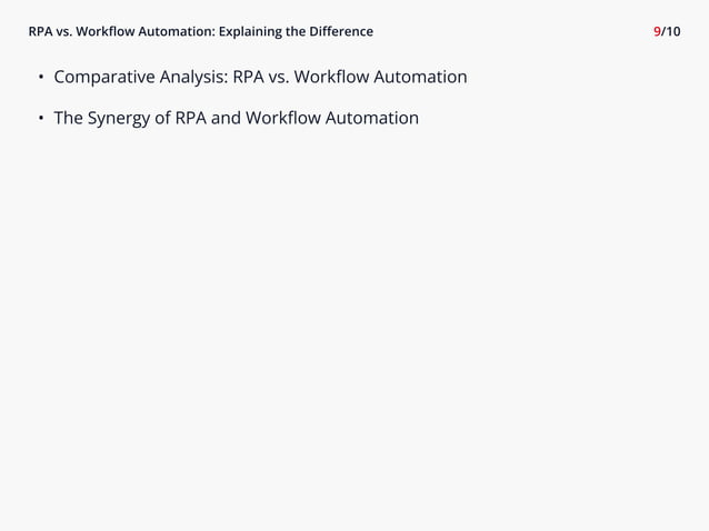 RPA vs. Workflow Automation Explaining the Difference.pdf | Technology Industry | Industries